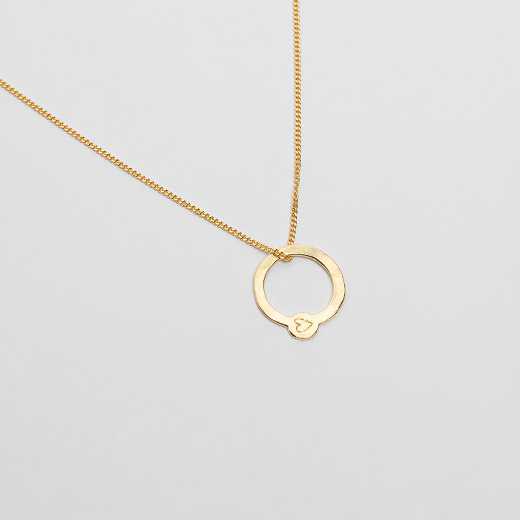 Recycled With Love ketting goud – NoWa | Circular jewelry